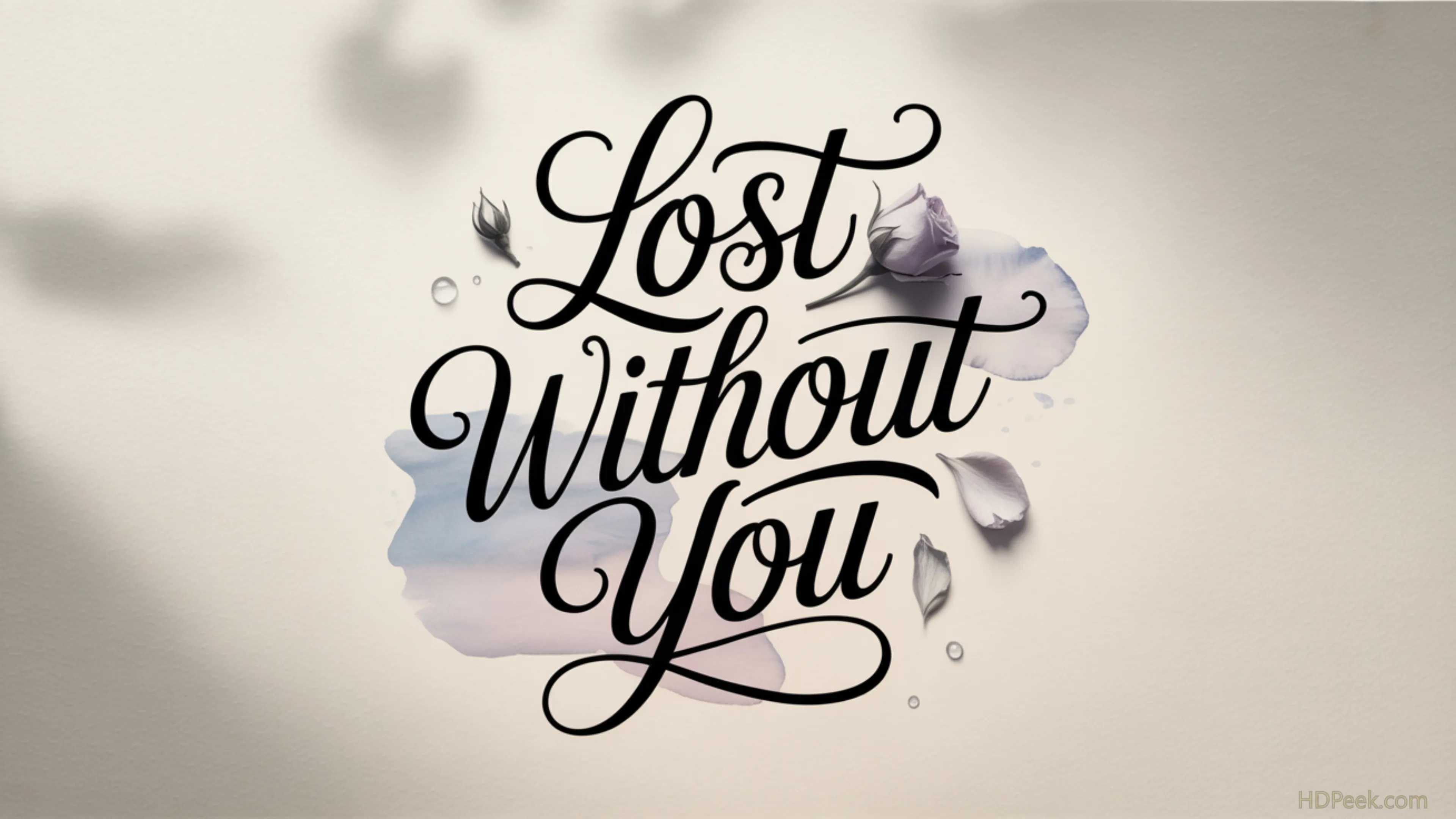 Lost Without You Wallpaper 4K UHD (3840x2160) - HDPeek.com