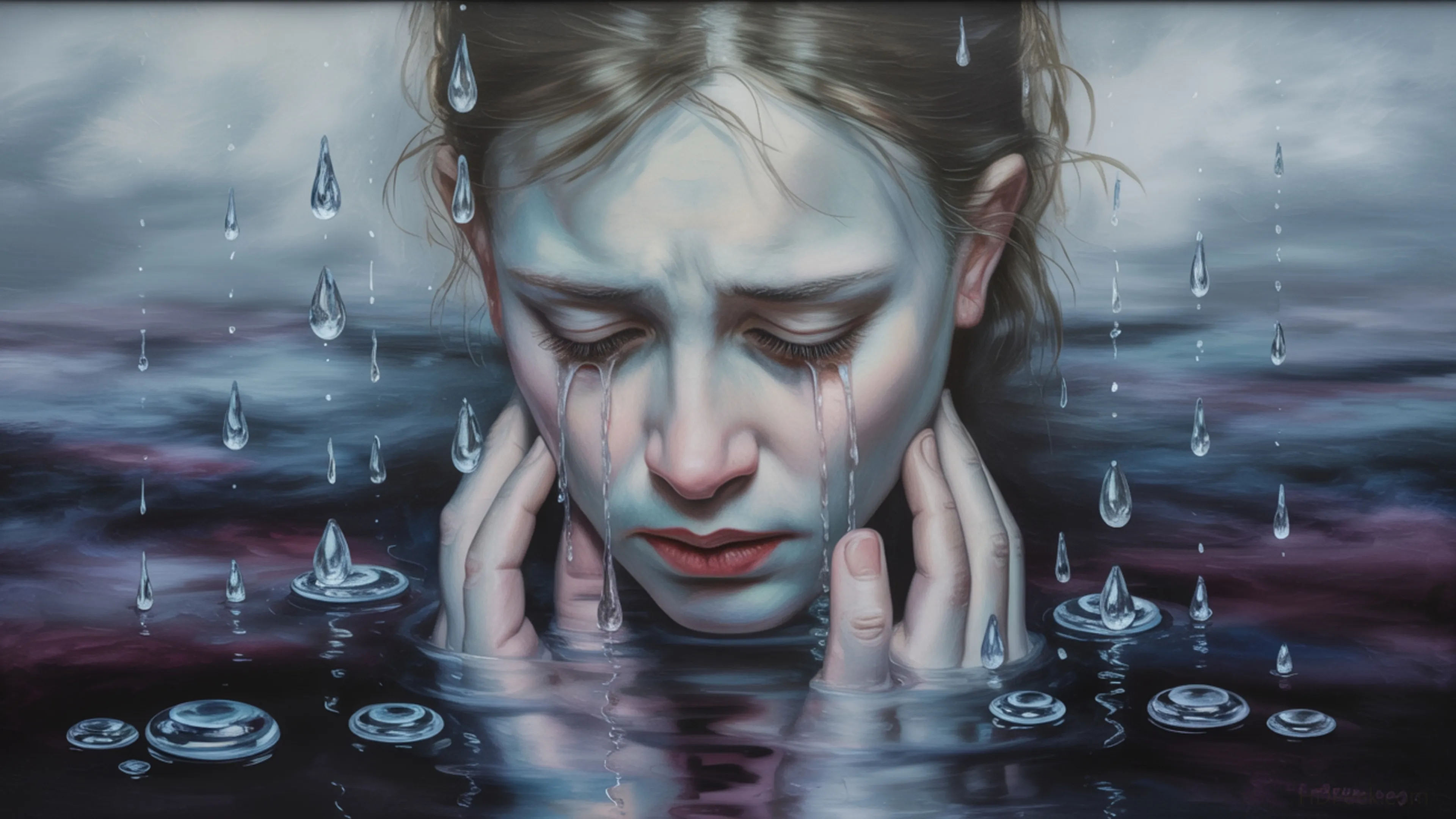 Love Drowned in Tears Wallpaper 4K UHD (3840x2160) - HDPeek.com